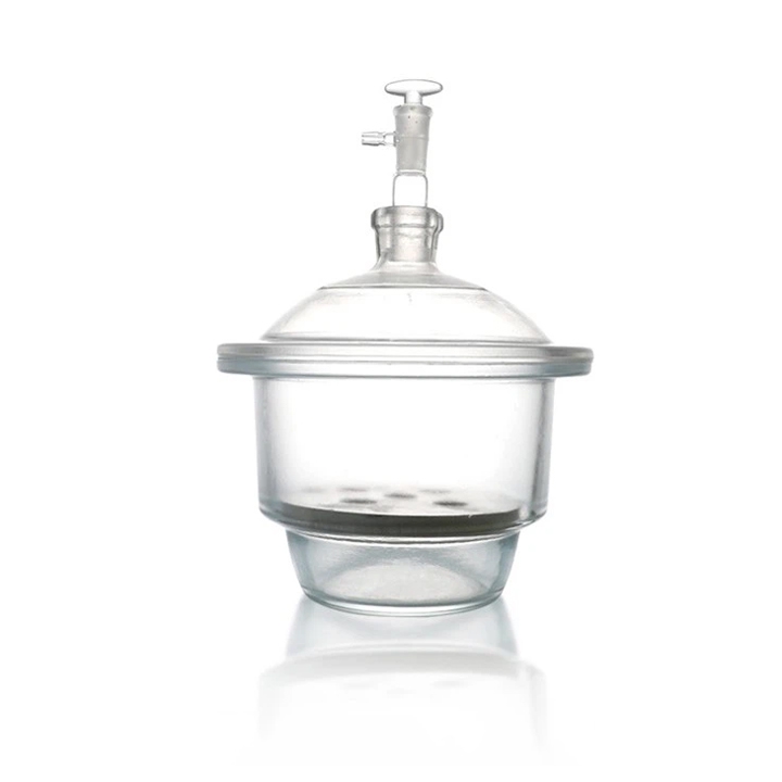 Desiccator, Vacuum, With Stopcock, Borosilicate Glass - Smith Scientific